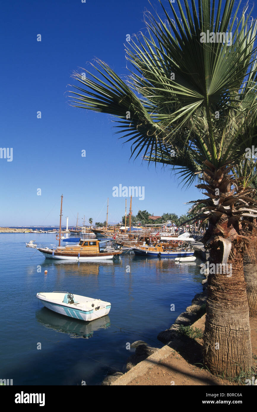 Harbour of Side, Turkish Riviera, Turkey Stock Photo - Alamy