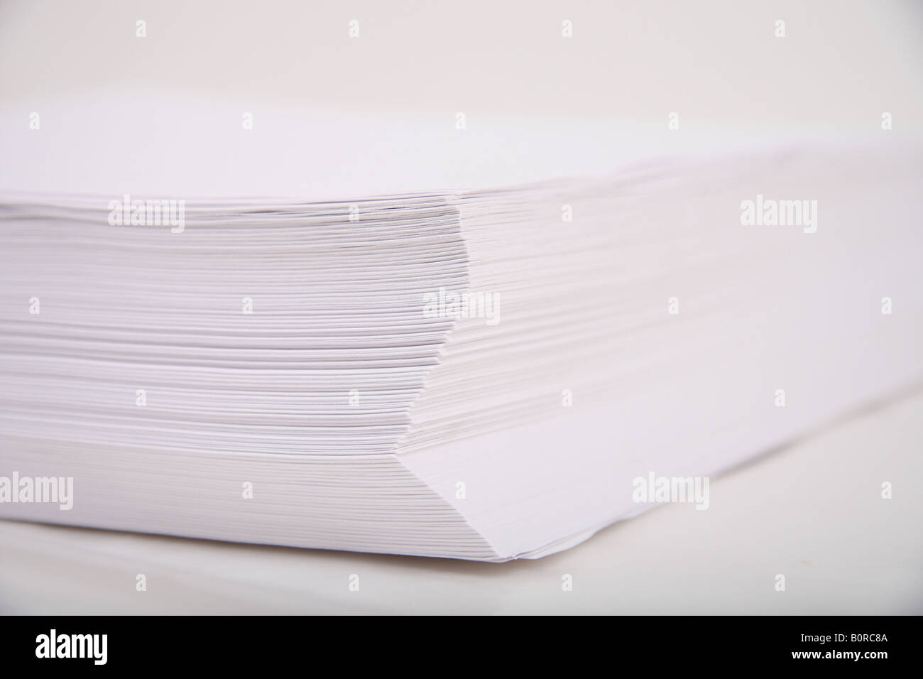 stack of white paper Stock Photo - Alamy