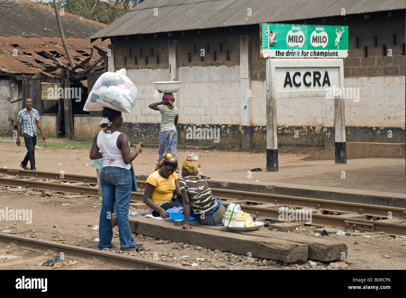 Ghana railway hi-res stock photography and images - Alamy