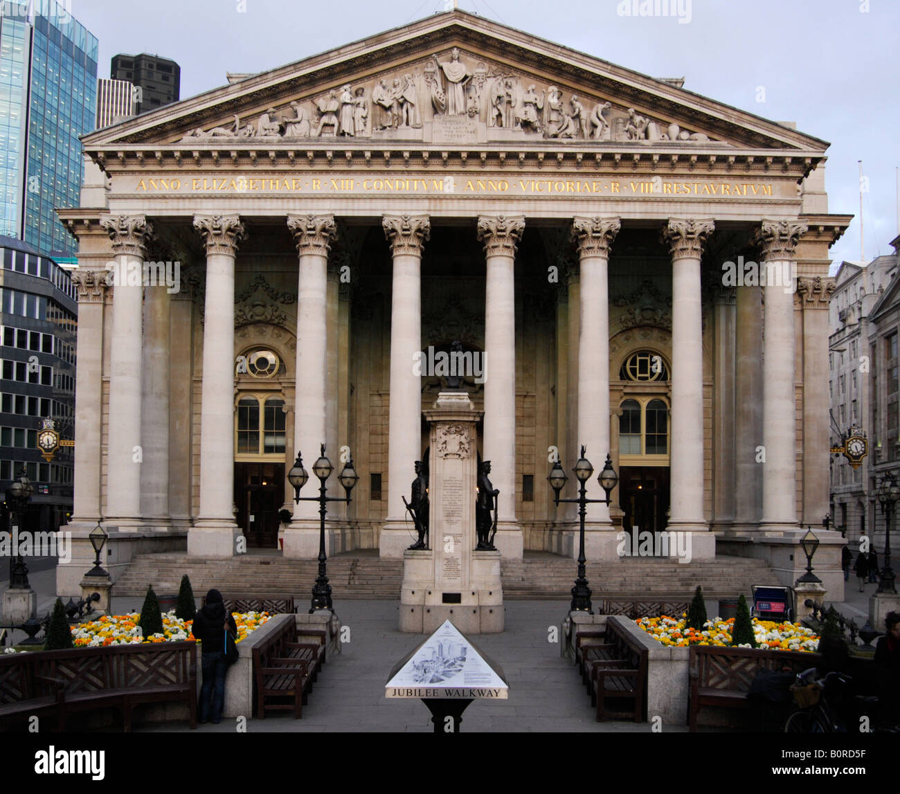 The Royal Exchange London Stock Photo - Alamy