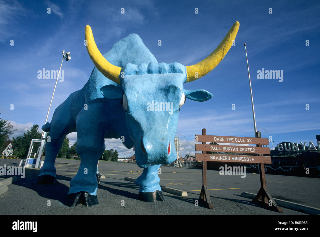 Statue of babe the blue ox hi-res stock photography and images - Alamy