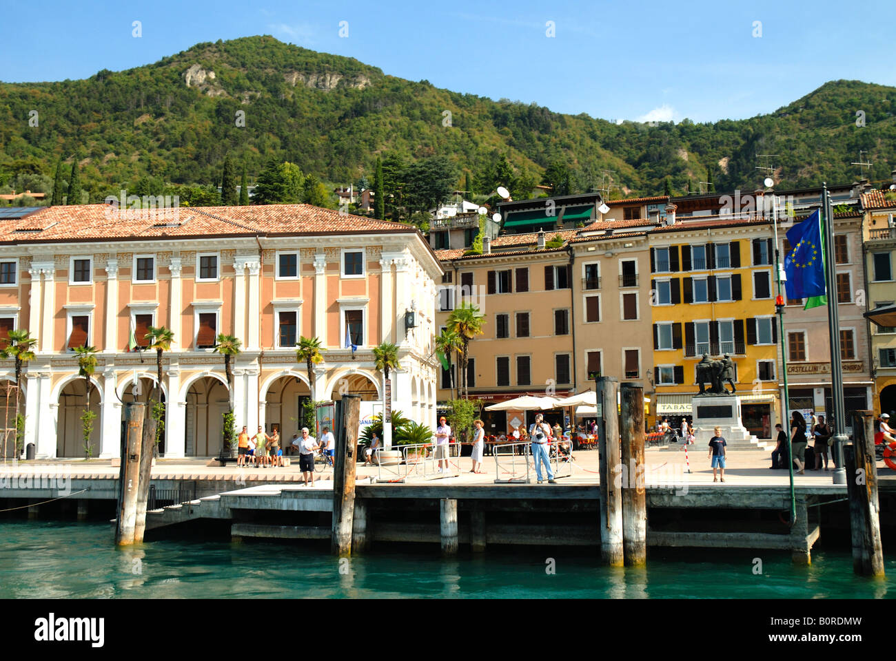 Salo on Lake Garda in Northern Italy Stock Photo - Alamy