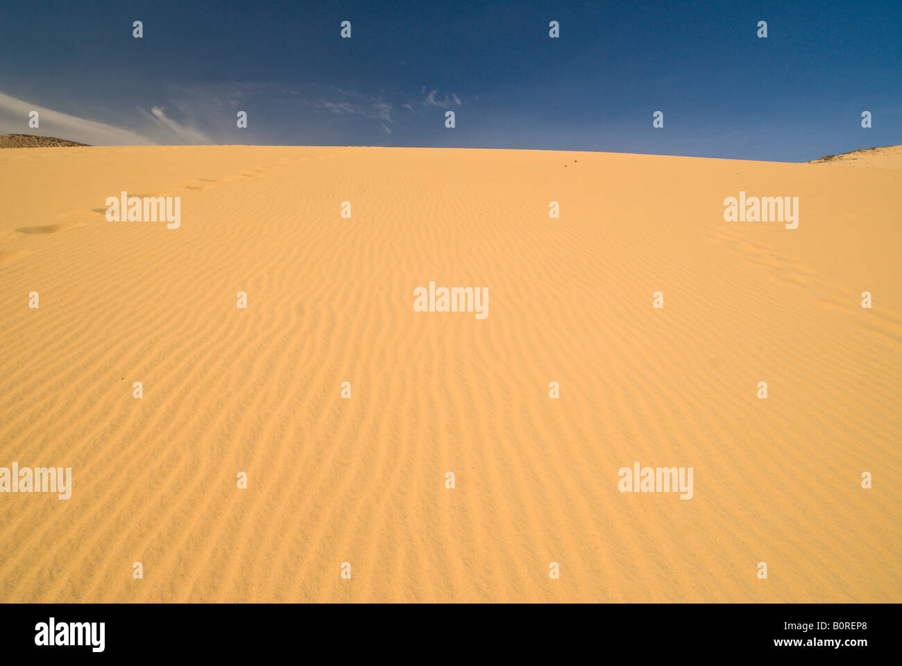 Desert landscape in Aswan egypt Stock Photo - Alamy