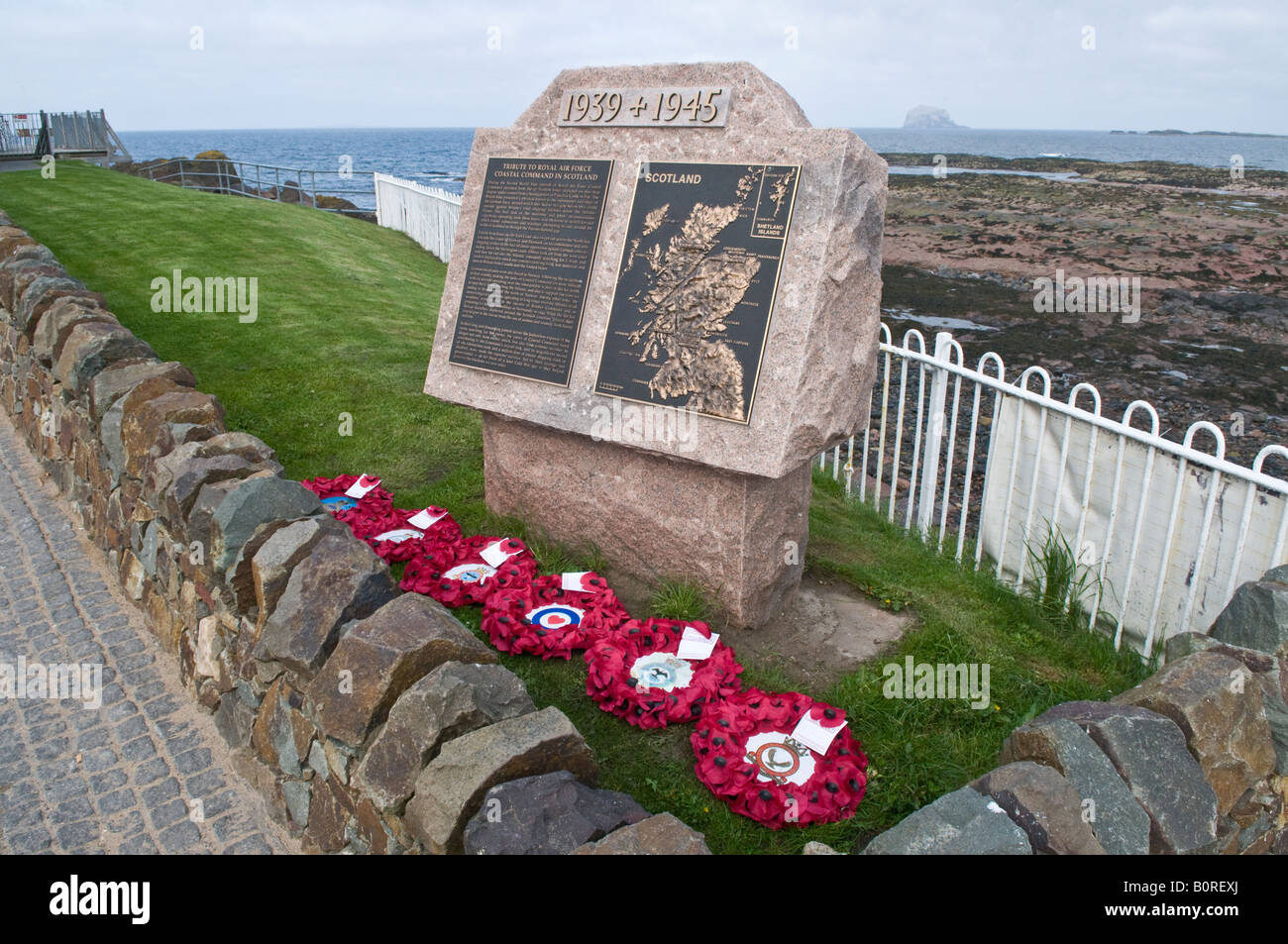 Second world war memorial for the Air Force Coastal Command, with ...