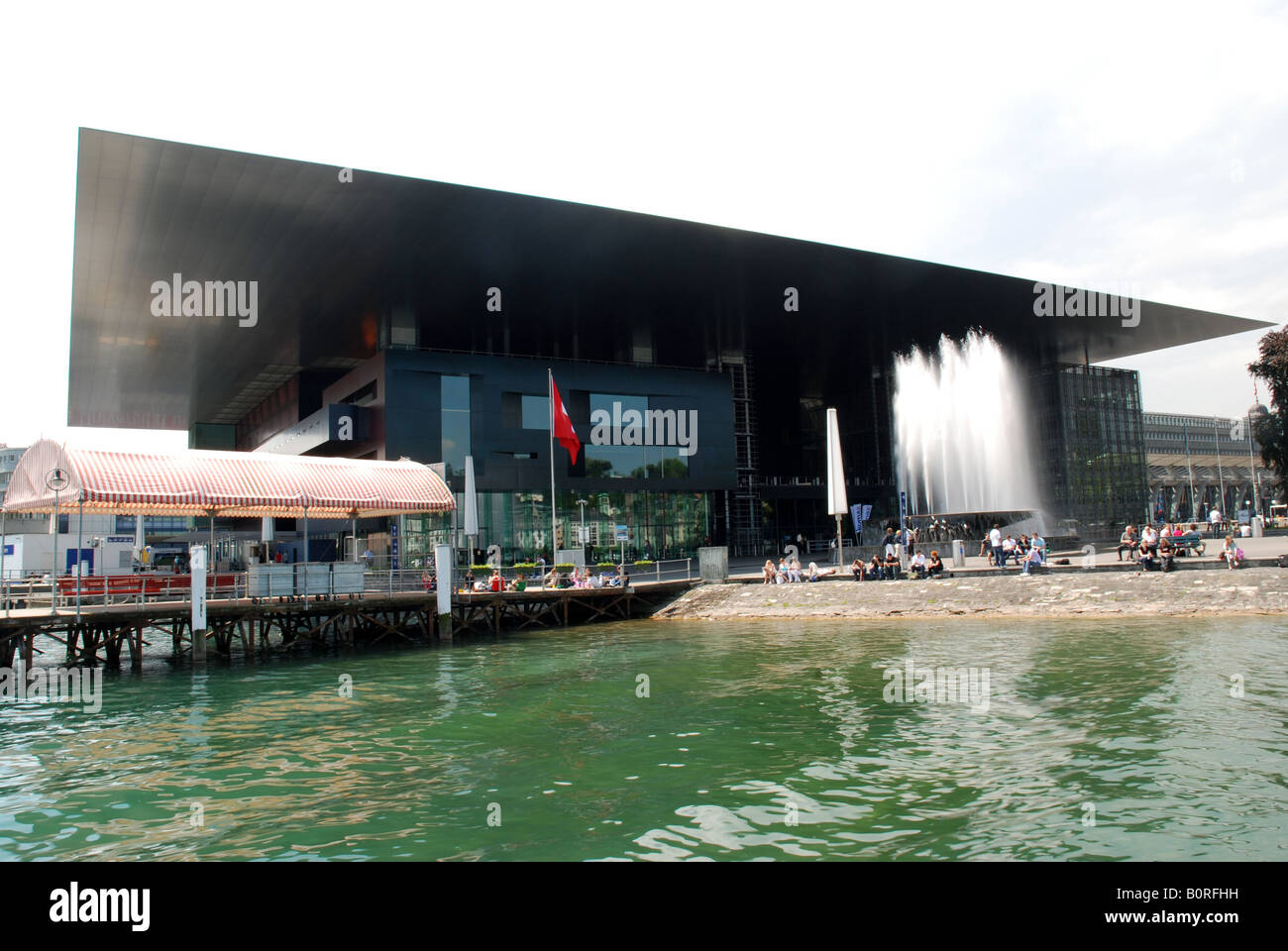 Kunst und Kongresshaus KKL Luzern, Switzerland Stock Photo - Alamy