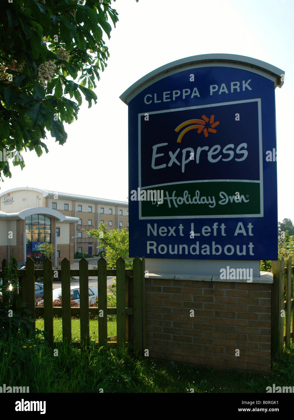 Motorway sign roundabout uk hi-res stock photography and images - Alamy