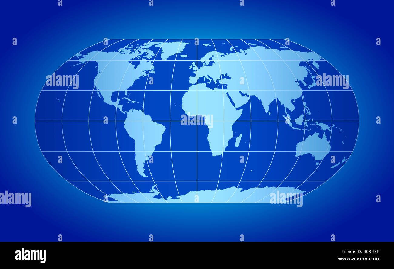 Earth map oval hi-res stock photography and images - Alamy