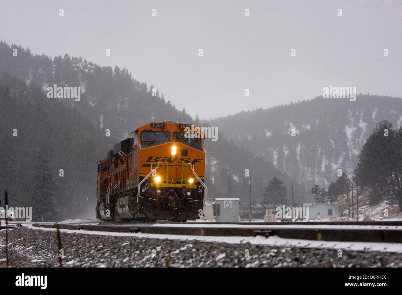 Snow train colorado hi-res stock photography and images - Alamy