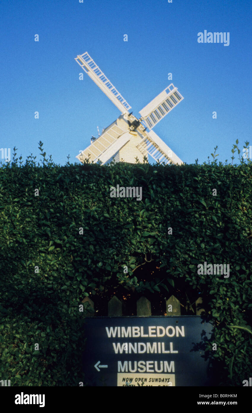 Wimbledon Windmill, Wimbledon Common, London Stock Photo - Alamy