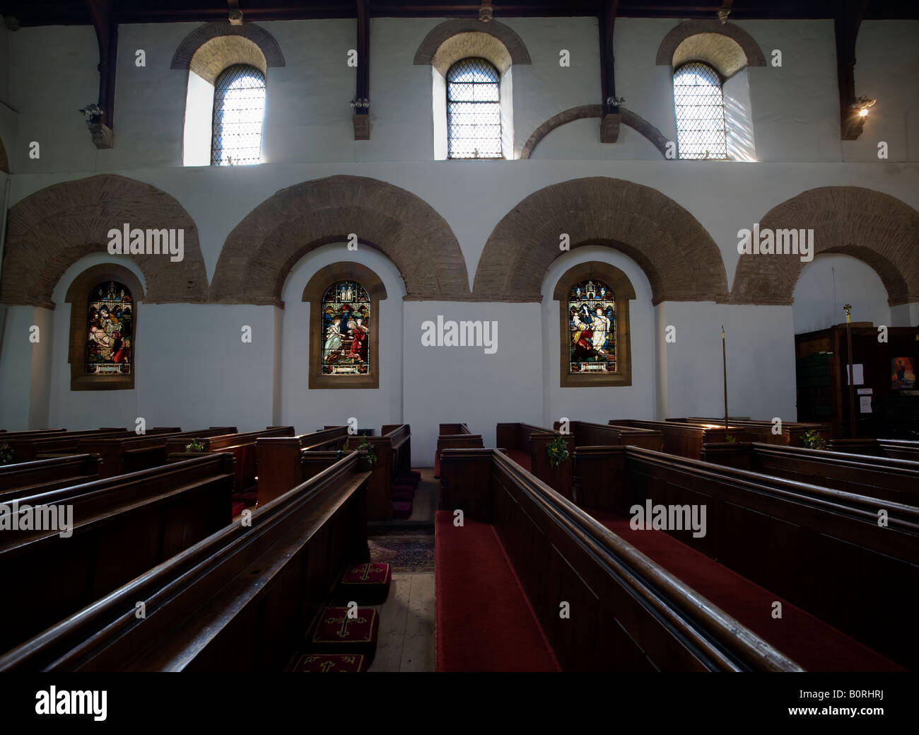 Anglo saxon building interior hi-res stock photography and images - Alamy