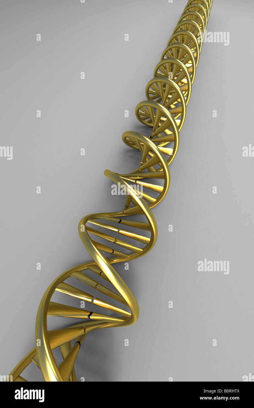Dna strand hi-res stock photography and images - Alamy