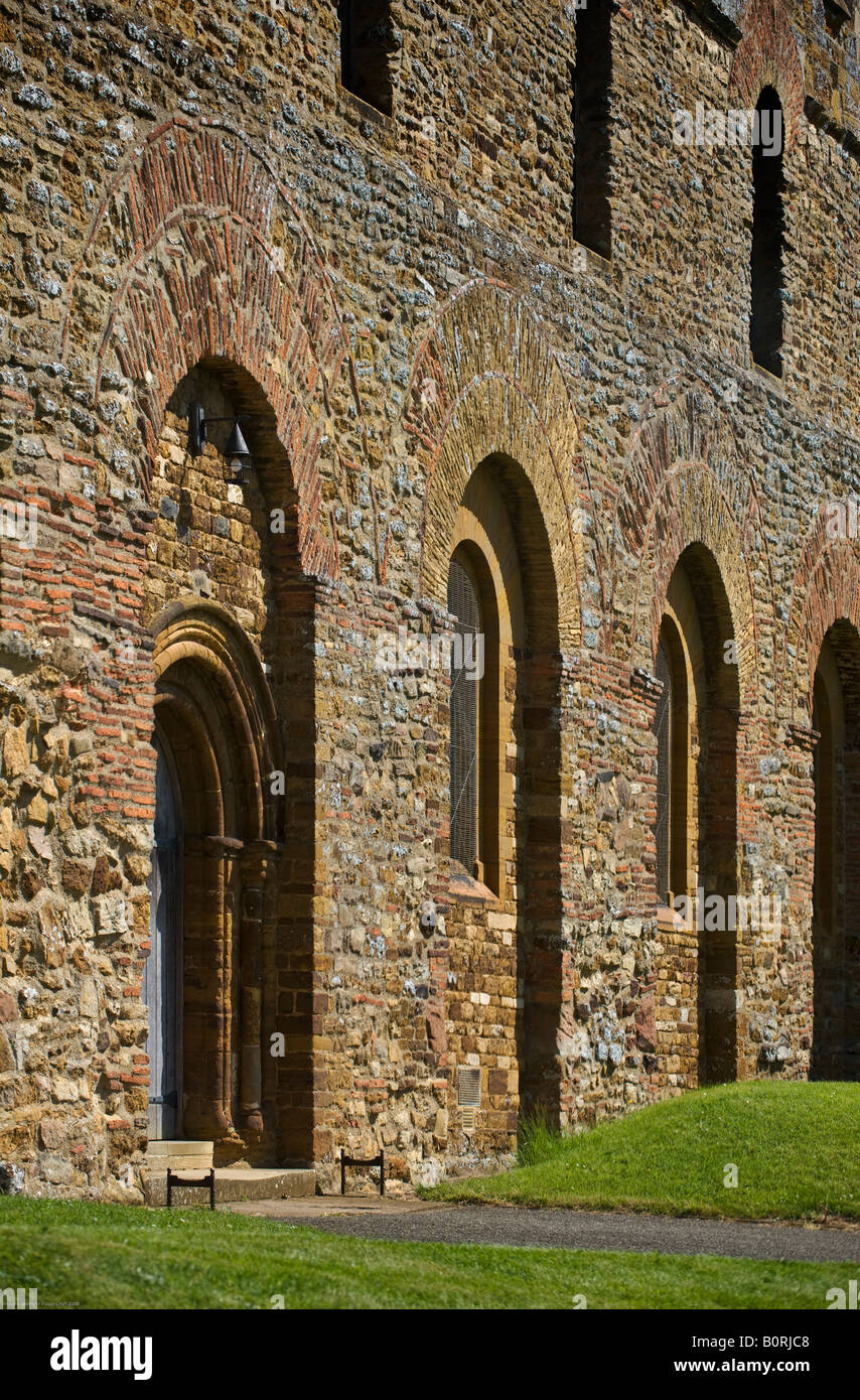 Arches of All Saint's, Brixworth, Northamptonshire, a Saxon church ...