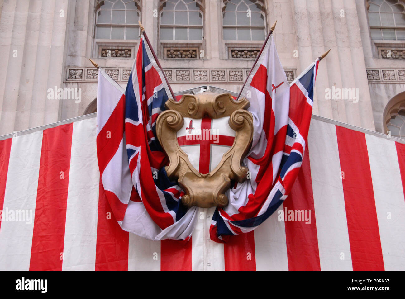 flags and crest Stock Photo - Alamy