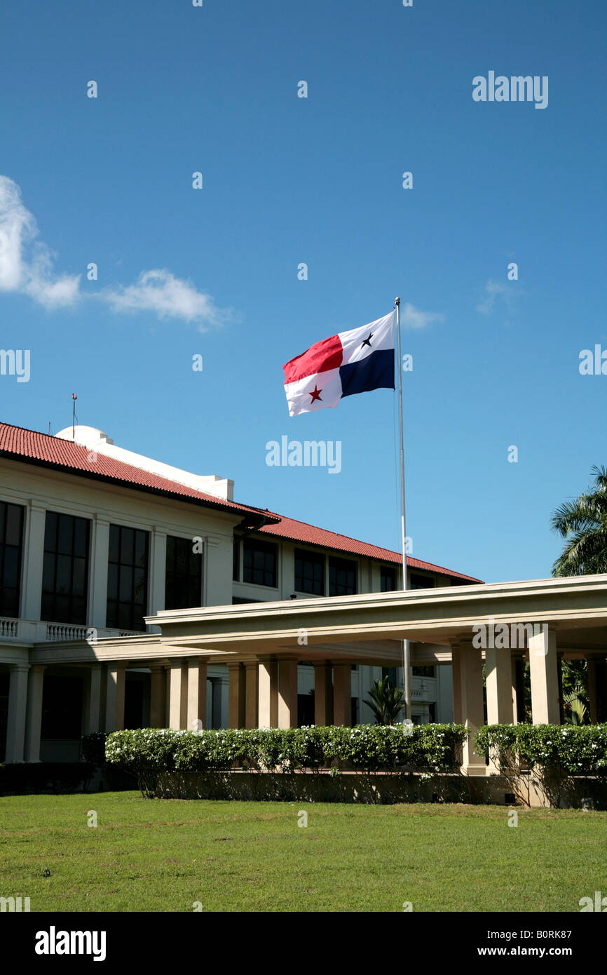Panama canal authority administration building hi-res stock photography ...
