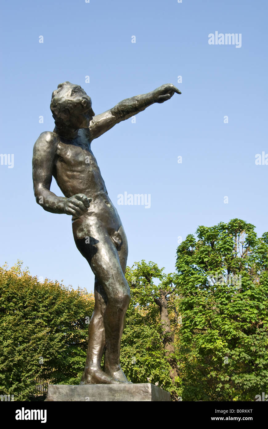 Auguste Rodin sculpture The Spirit of Eternal Rest on the grounds of ...