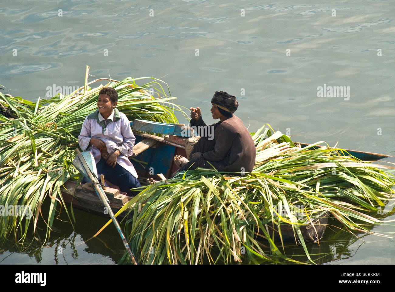 Nile River Egypt Farmers High Resolution Stock Photography and Images ...
