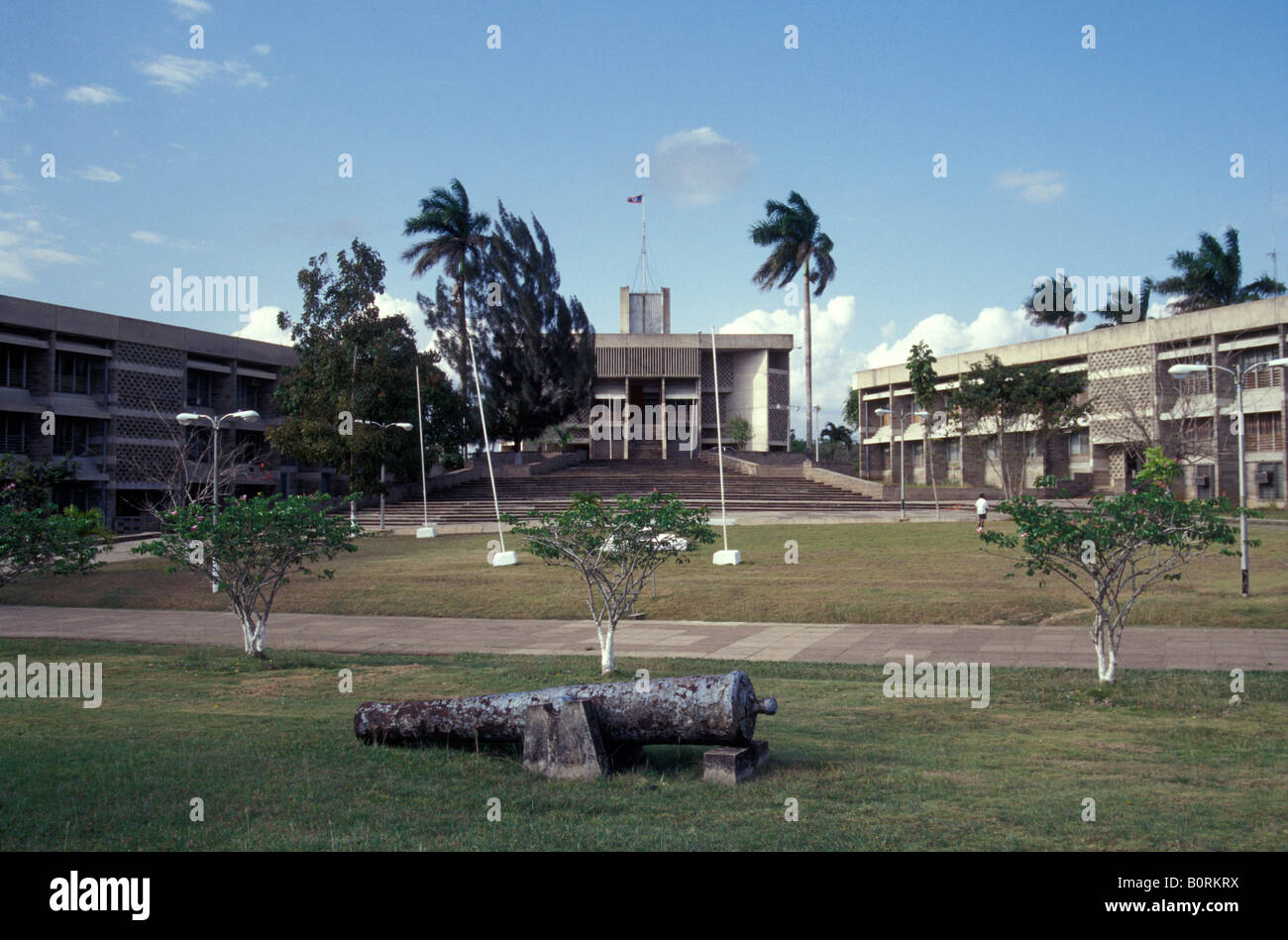 National Assembly and other government buildings on Independence Plaza ...