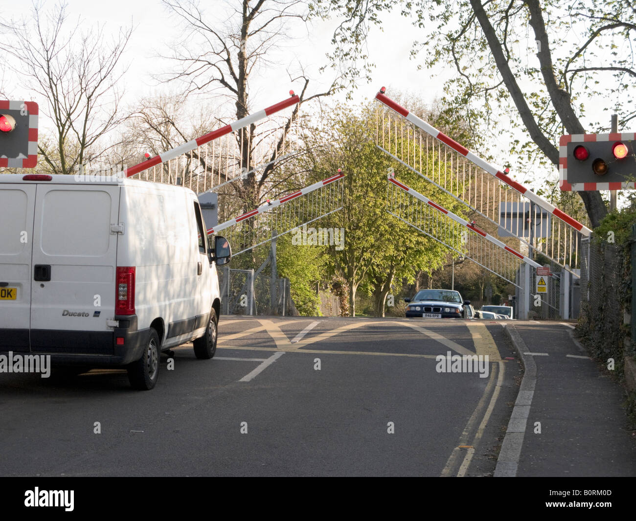Automatic lifting barriers hi-res stock photography and images - Alamy