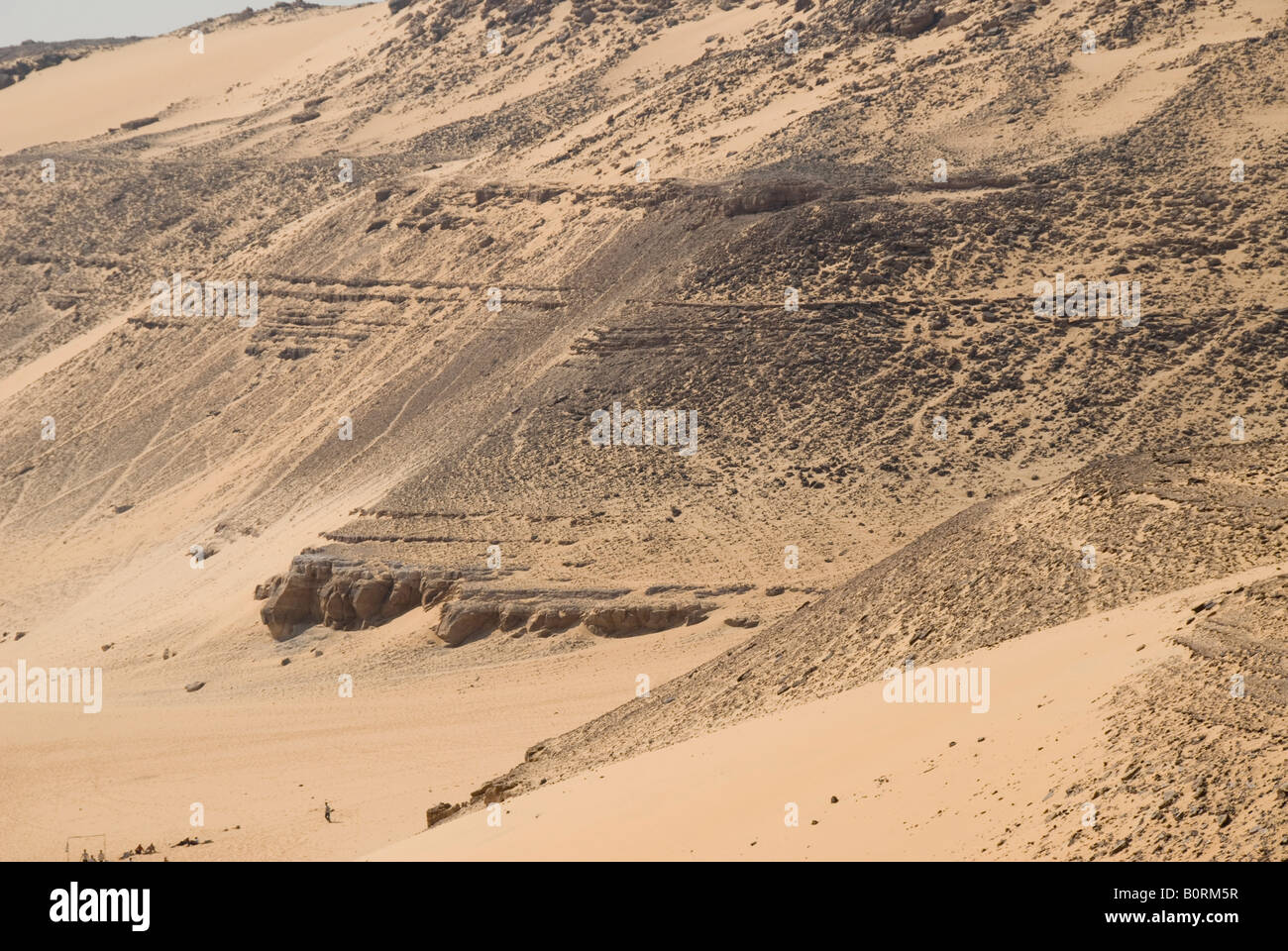 Desert in Aswan Egypt Stock Photo - Alamy