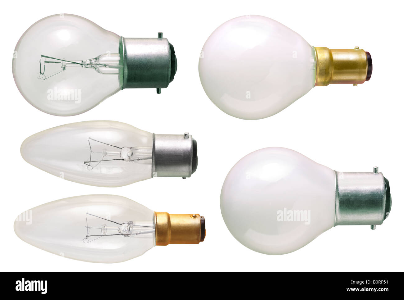 old non-energy saving electric light bulbs, old style Stock Photo - Alamy