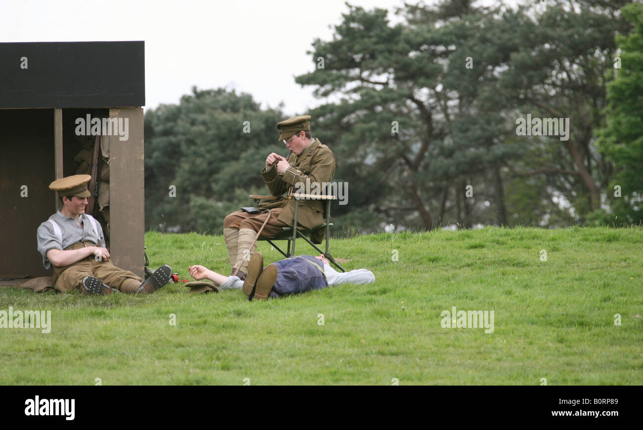 Reenactment soldier ww1 hi-res stock photography and images - Alamy
