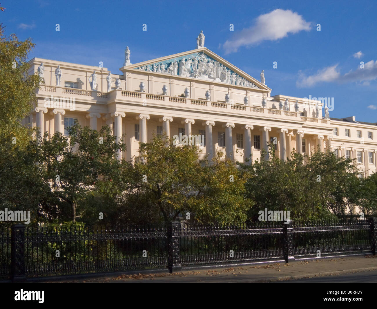 Chester Terrace Regent s Park East Camden London England UK Stock Photo ...