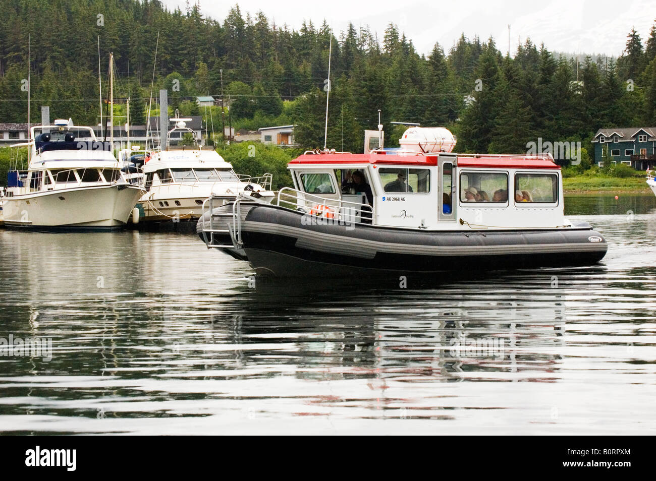 Fishing Boats of Alaska Stock Photo - Alamy