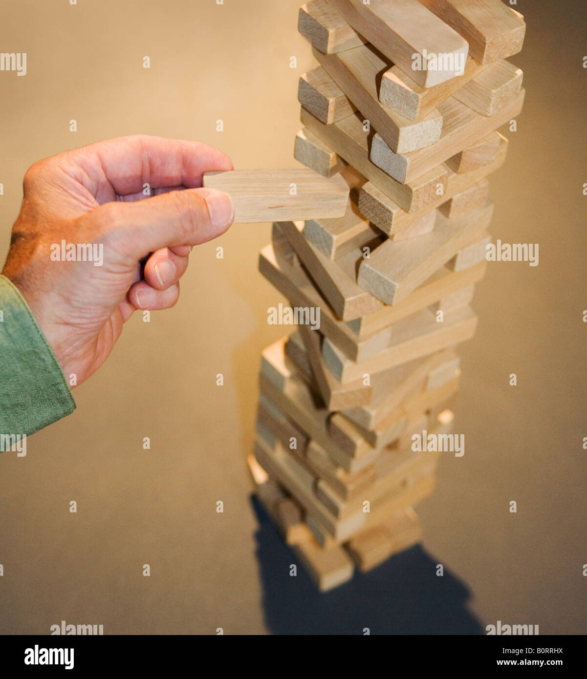 Tall Stack Blocks High Resolution Stock Photography and Images - Alamy