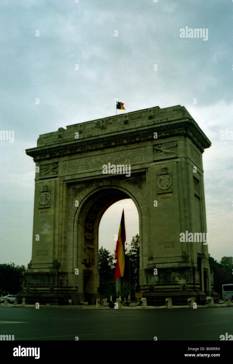 Arch of triumph, Bucharest (Arcul de Triumf Stock Photo - Alamy