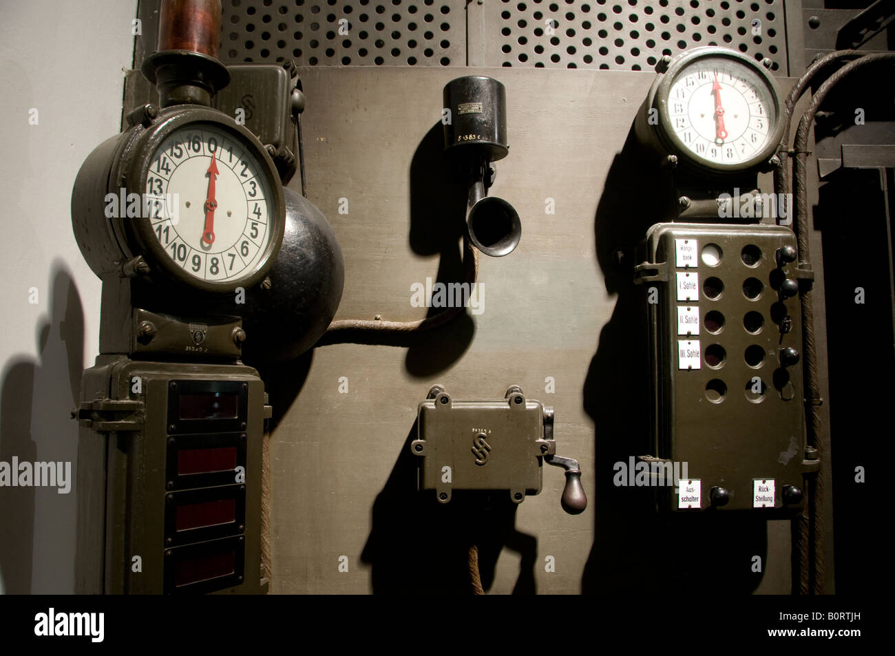 Old control device Stock Photo - Alamy