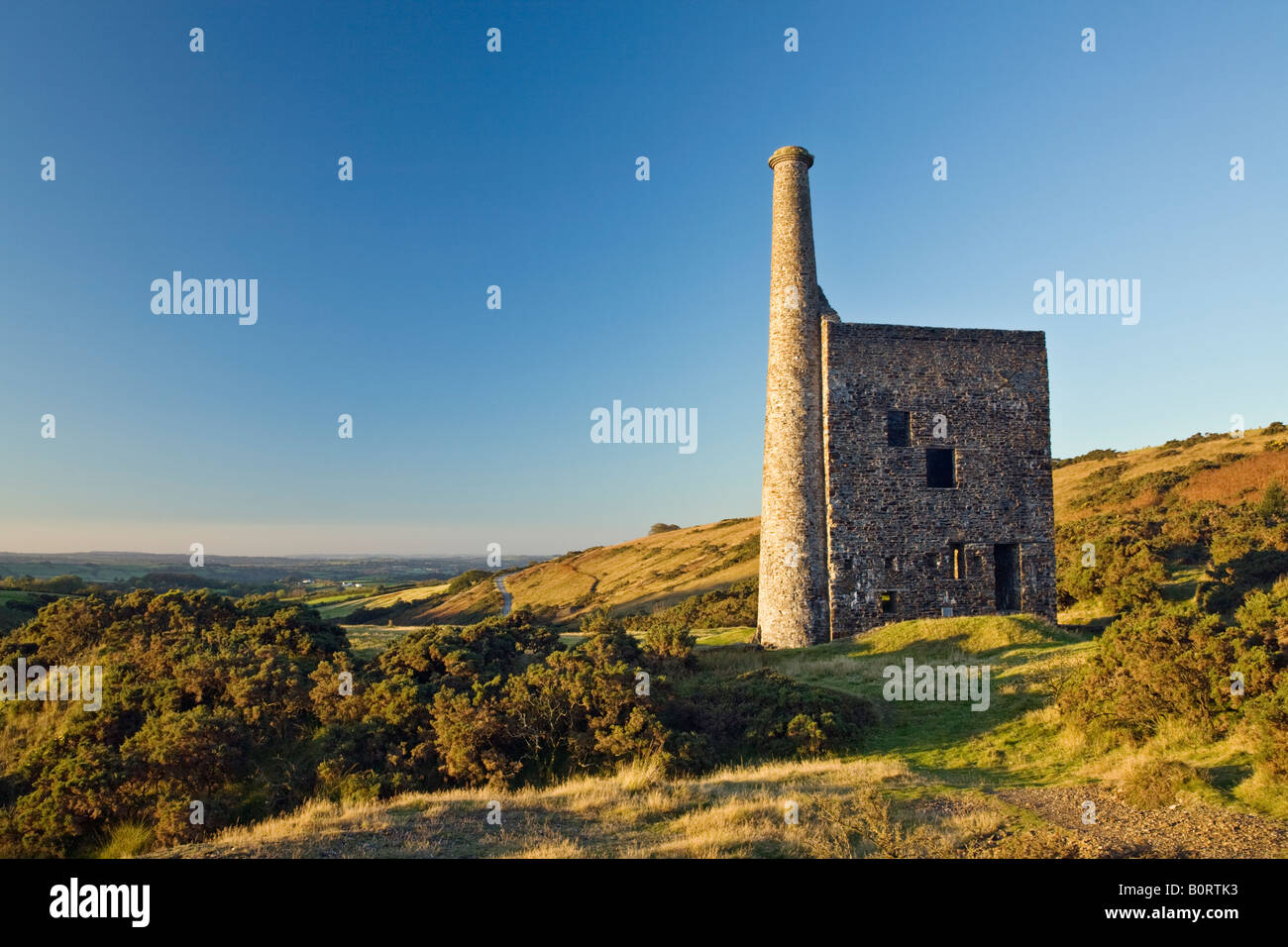 Wheel Betsy Tin Mine, Dartmoor, Devon, England Stock Photo - Alamy