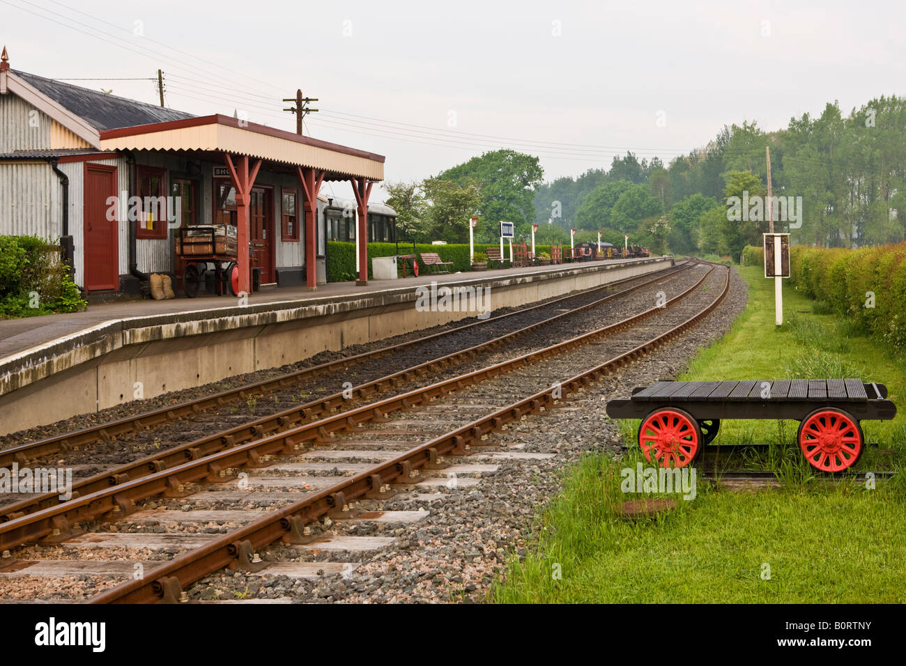 Kent & East Sussex Railway Bodiam Station Stock Photo - Alamy