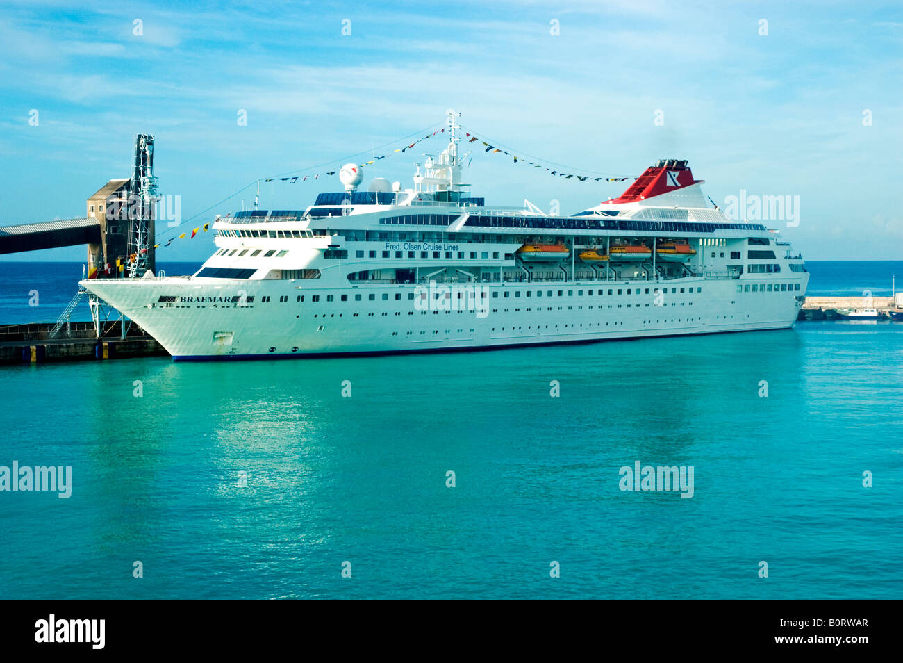Braemar cruise ship caribbean hi-res stock photography and images - Alamy