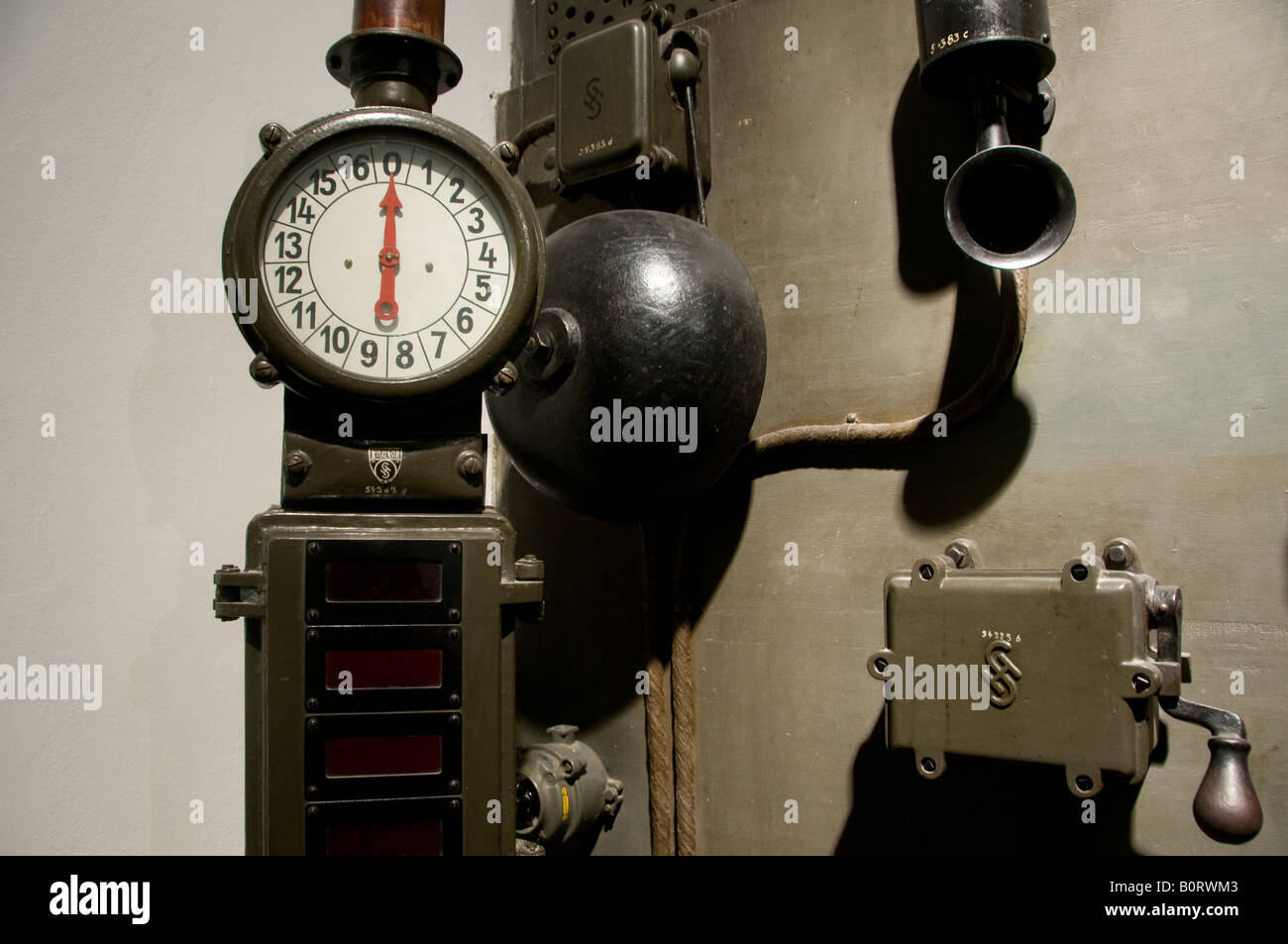 Old control device Stock Photo - Alamy