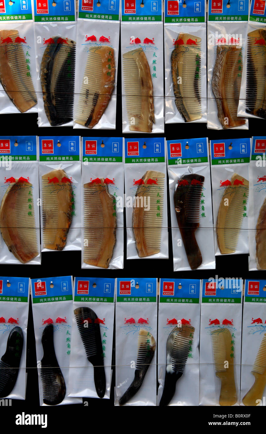 yak bone combs Stock Photo - Alamy