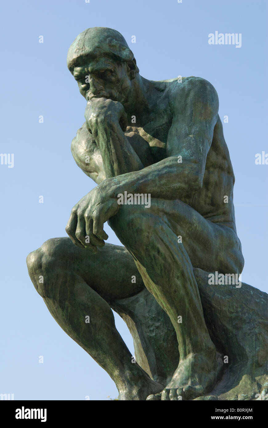 Auguste rodin the thinker museum hi-res stock photography and images ...