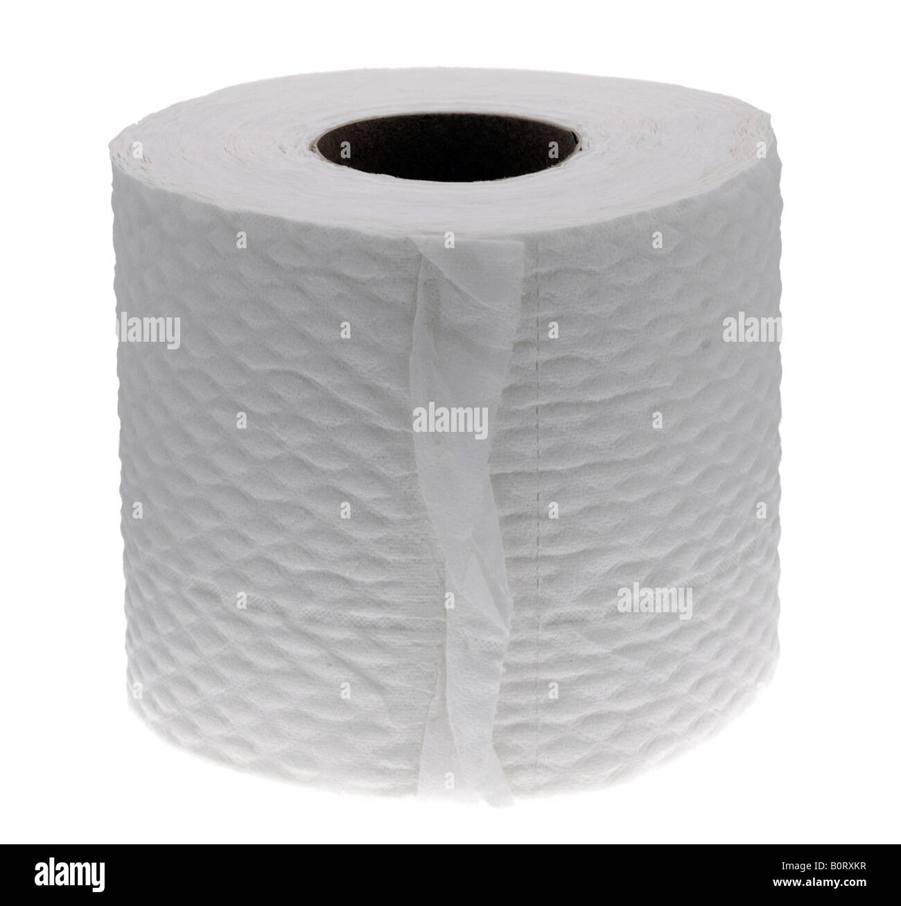 Roll of Toilet Paper Stock Photo - Alamy