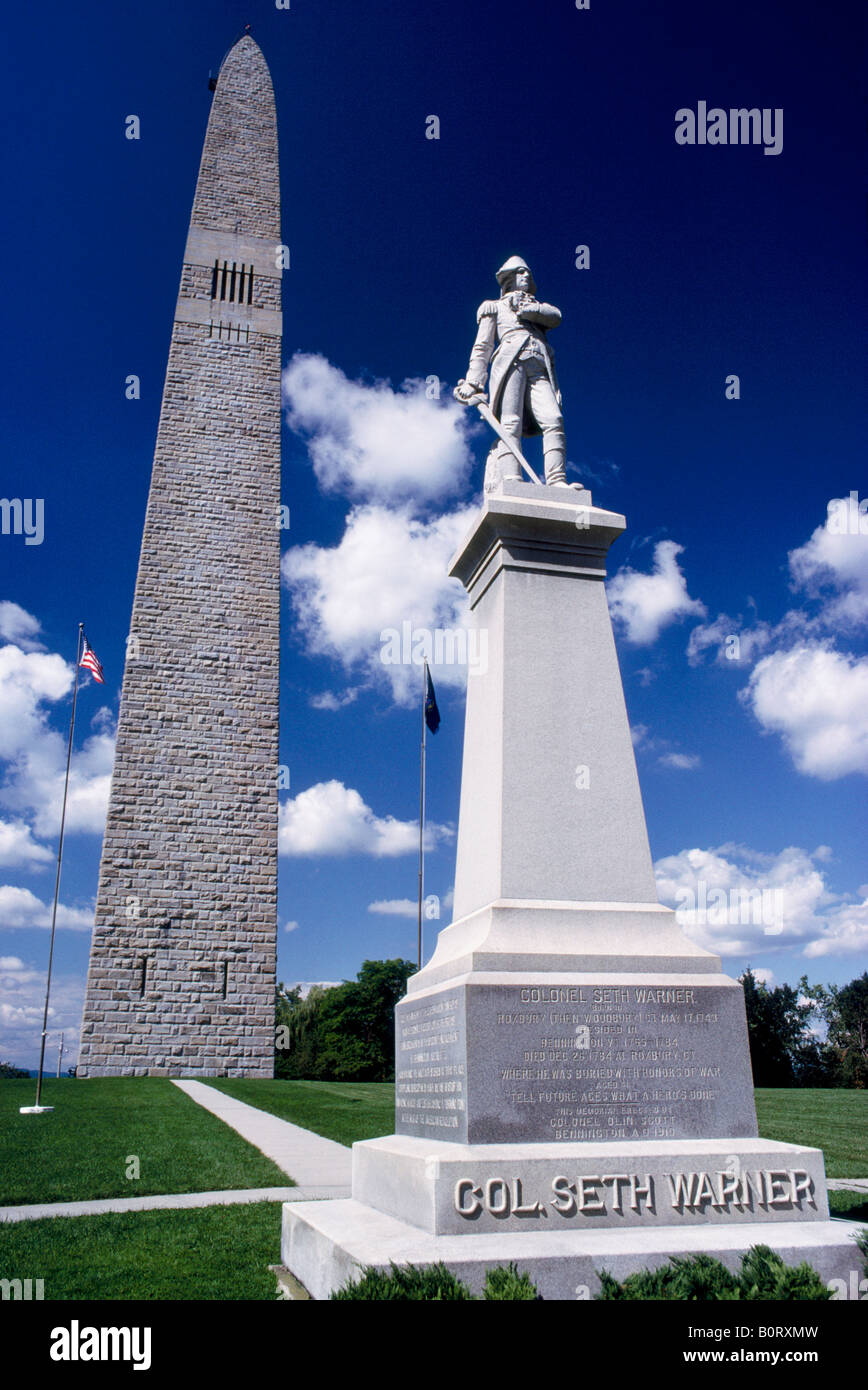 Bennington battle monument hi-res stock photography and images - Alamy
