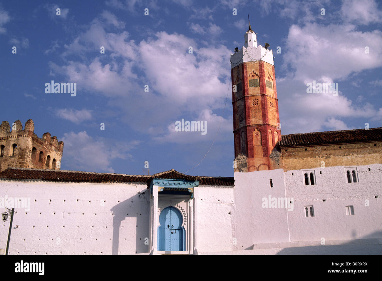 Morocco, Chefchaouen, Grand Mosque Stock Photo - Alamy