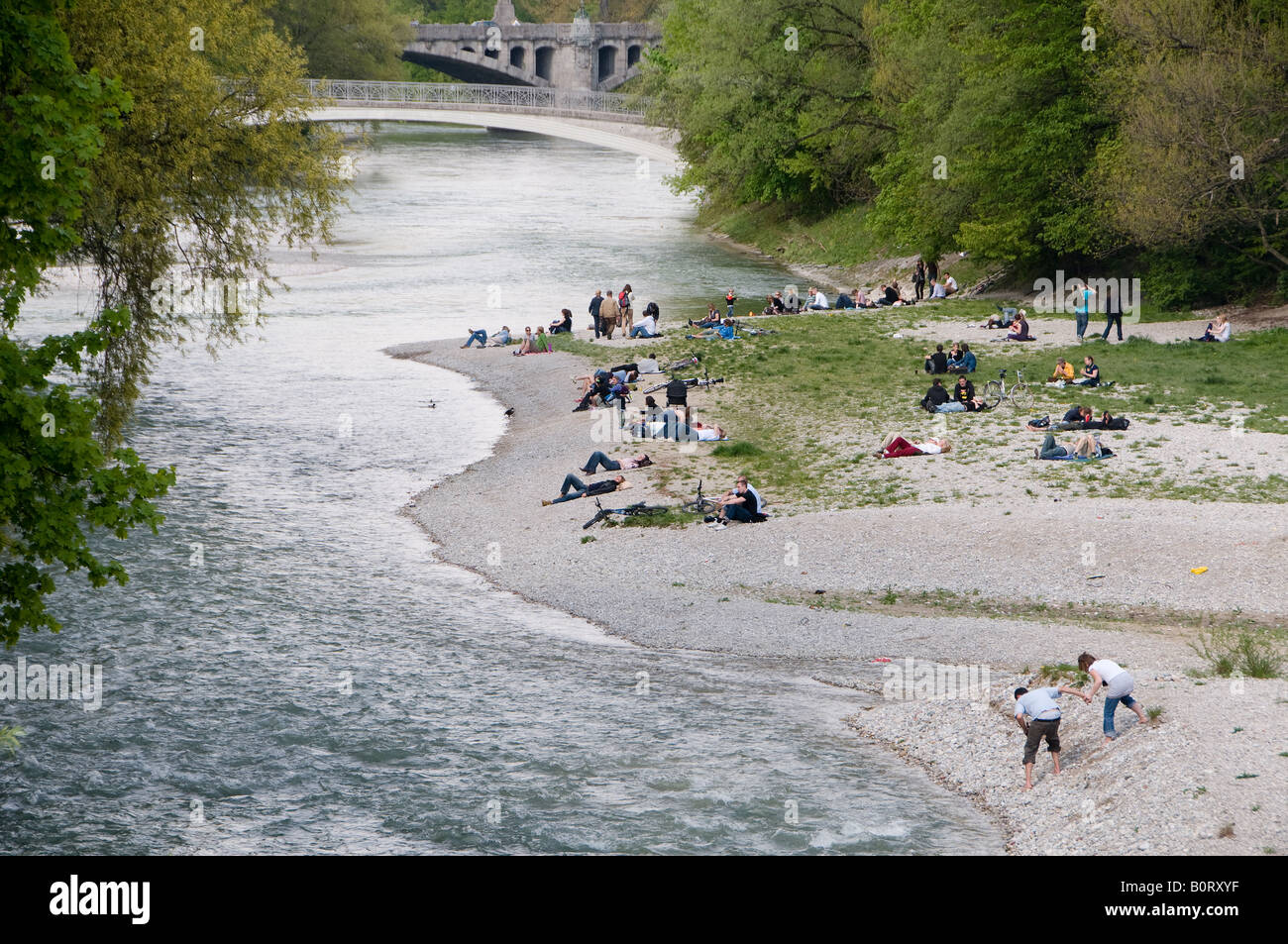 Isar river hi-res stock photography and images - Alamy