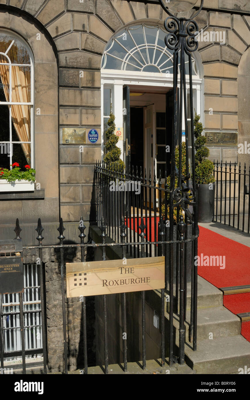 The Roxburghe Hotel, Edinburgh Stock Photo - Alamy
