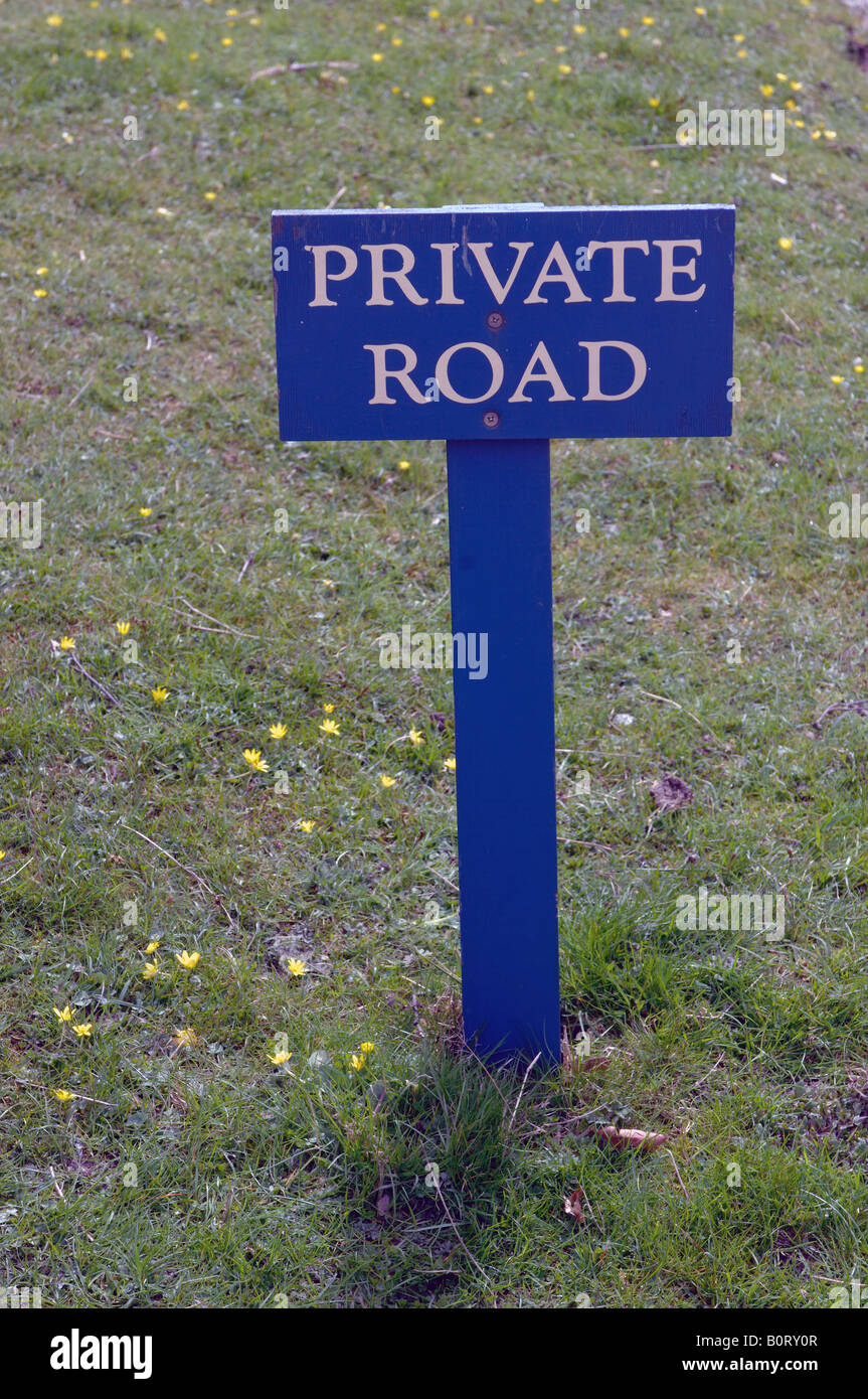 Private Road Sign Stock Photo - Alamy Private Road Sign Stock Photo - Alamy