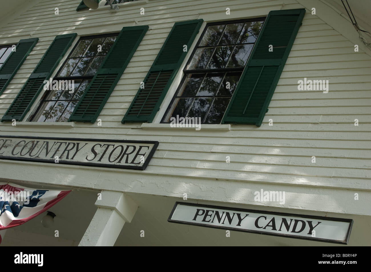 old fashion country store signs penny candy Stock Photo - Alamy