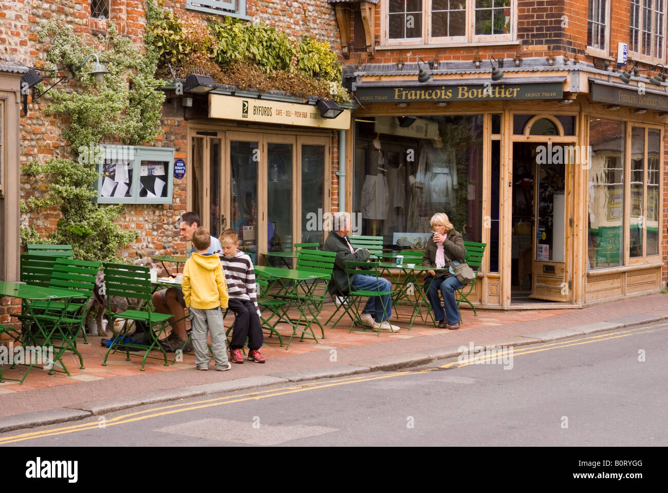 Byfords Deli & Cafe At Holt,Norfolk,Uk Stock Photo - Alamy