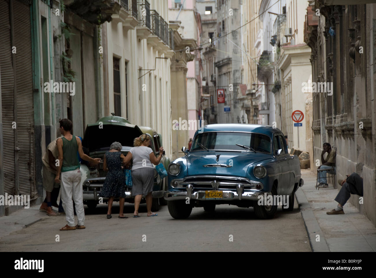 Cuba, old cars Stock Photo - Alamy
