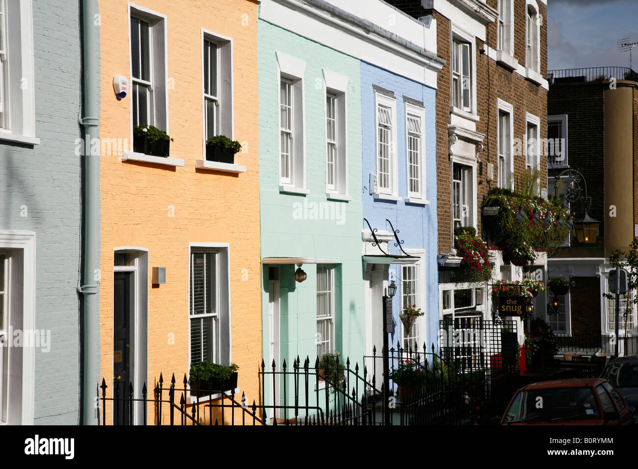 Hillgate place notting hill london hi-res stock photography and images ...