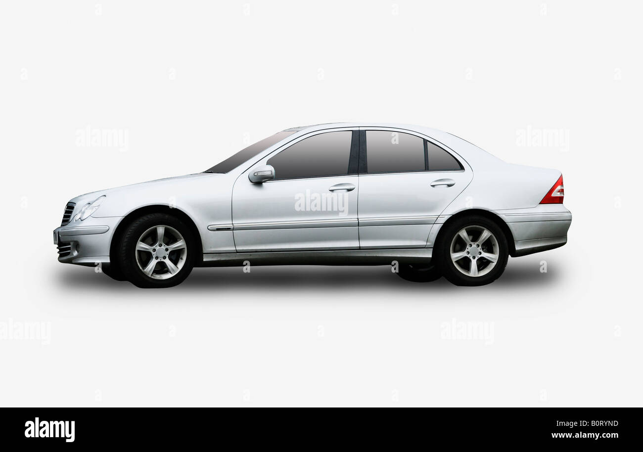 An executive car isolated on a white background Stock Photo - Alamy