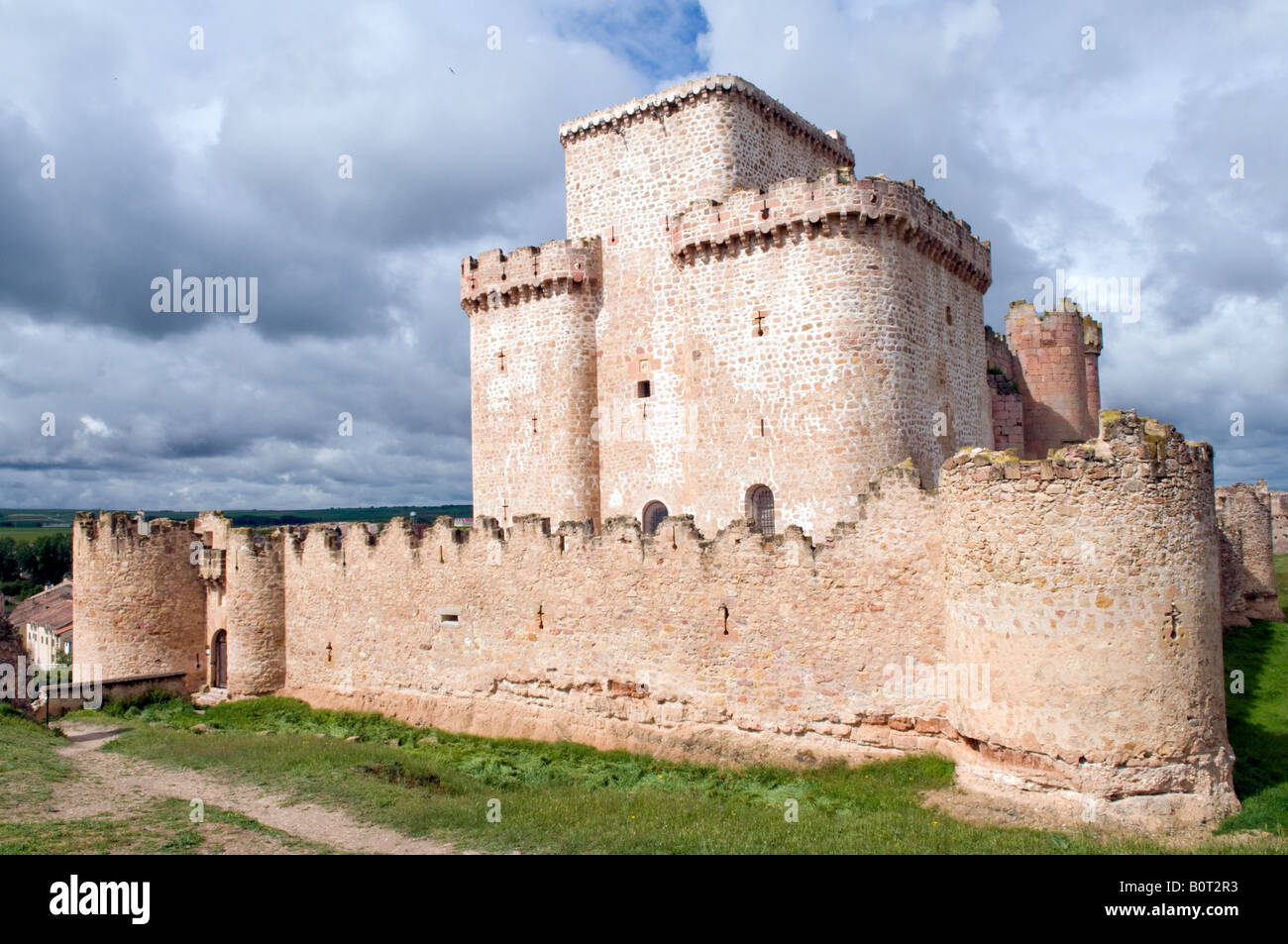 Turegano castle, Spain Stock Photo - Alamy