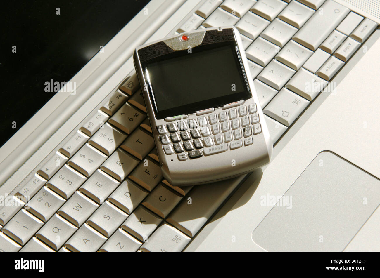 Blackberry mobile handheld device Stock Photo - Alamy