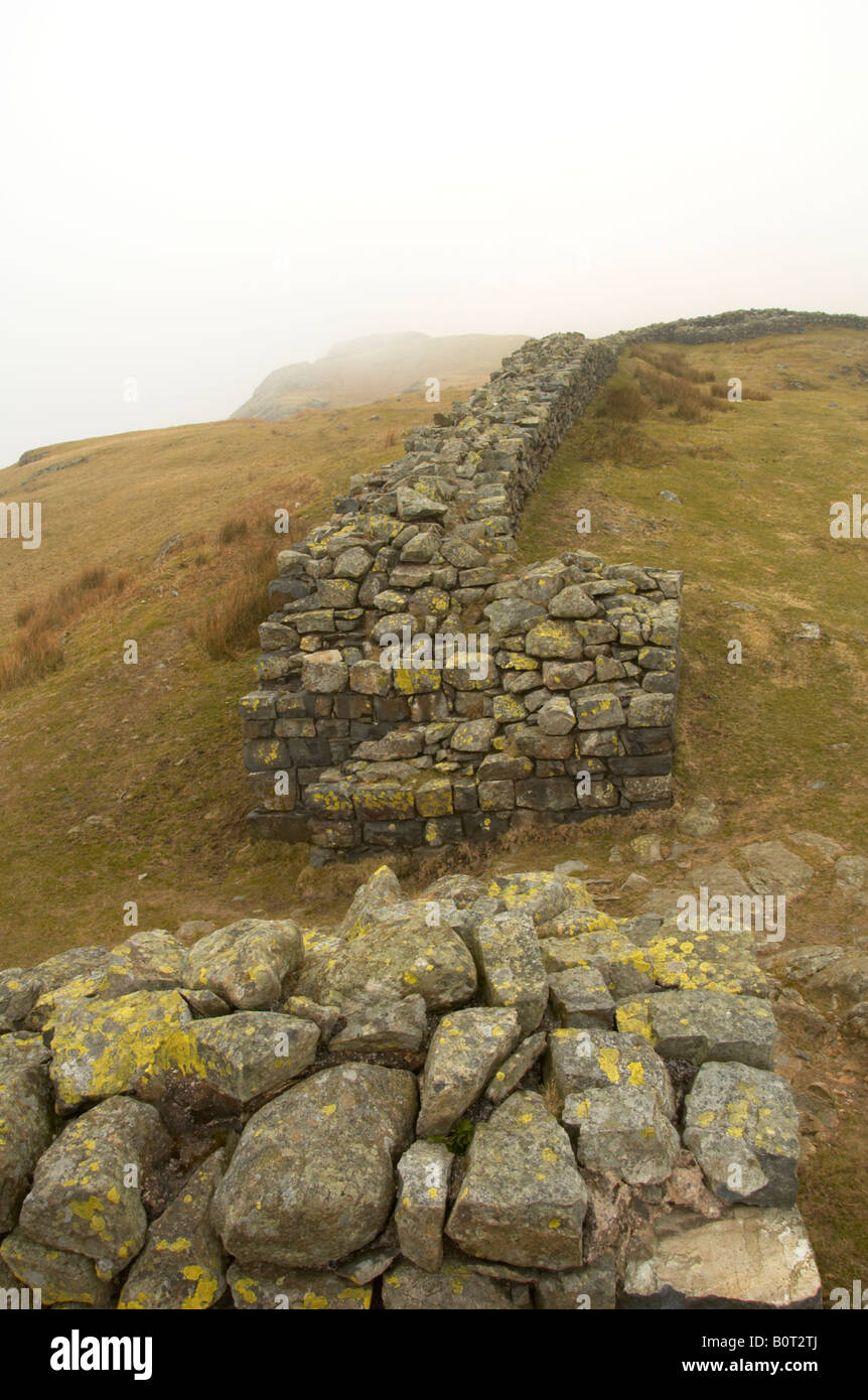 Hardknott Roman Fort, Cumbria Stock Photo - Alamy